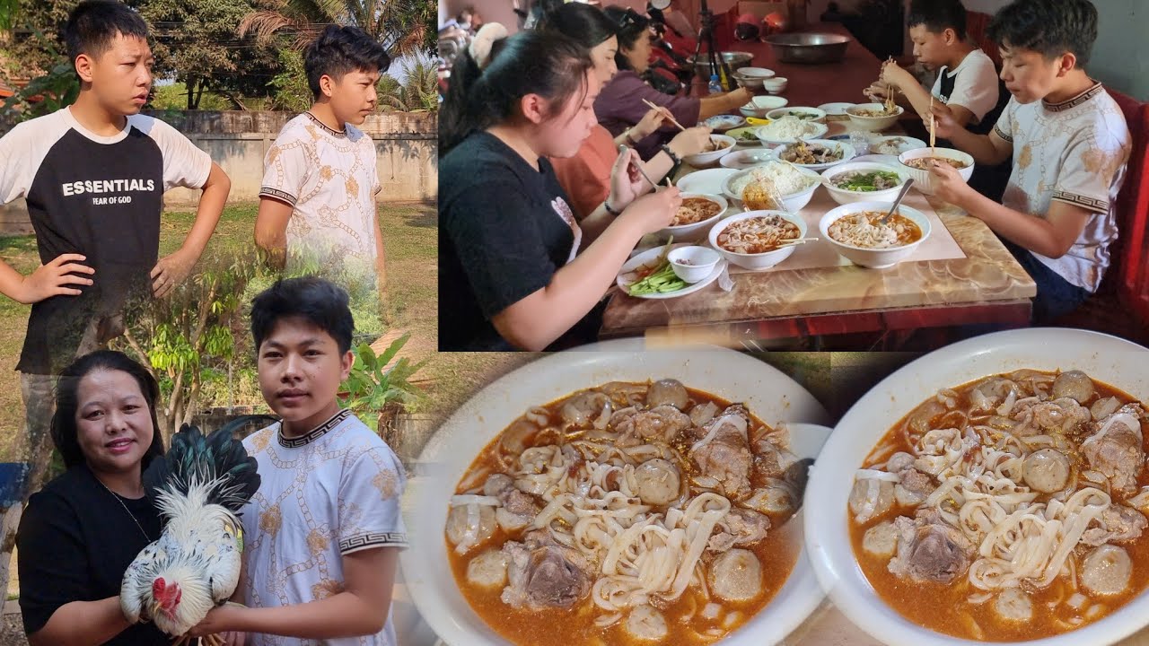 paj kub ua qhaub xua rau peb sawv daws noj qab kawg 1/3/2024 - YouTube