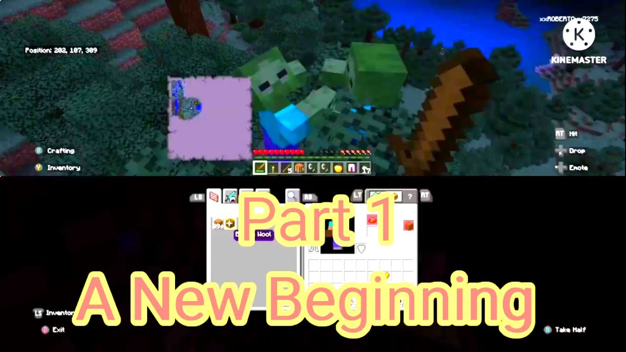 Minecraft Sunday | Part 1 | A New Beginning | 2ØGamezNmore - YouTube