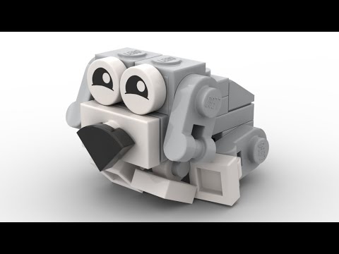 How to build LEGO Cocker Spaniel, MOC, speed build in 4K - YouTube