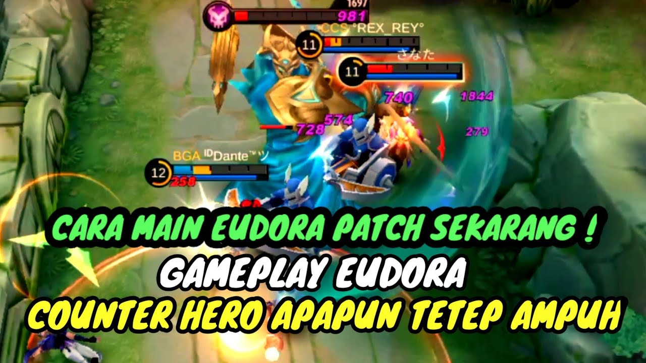 gameplay eudora mobilegen di lead off down#MLBB#fyp#yutuberpemula - YouTube