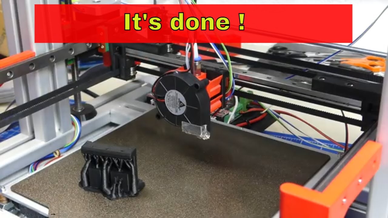 A New Robin 3D Printer - Part 8 - It's mostly done - YouTube