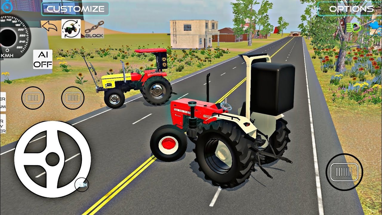 Tractor Tochan Gameplay - Indian Vehicles Simulator 3D - Tractor Stunts ...