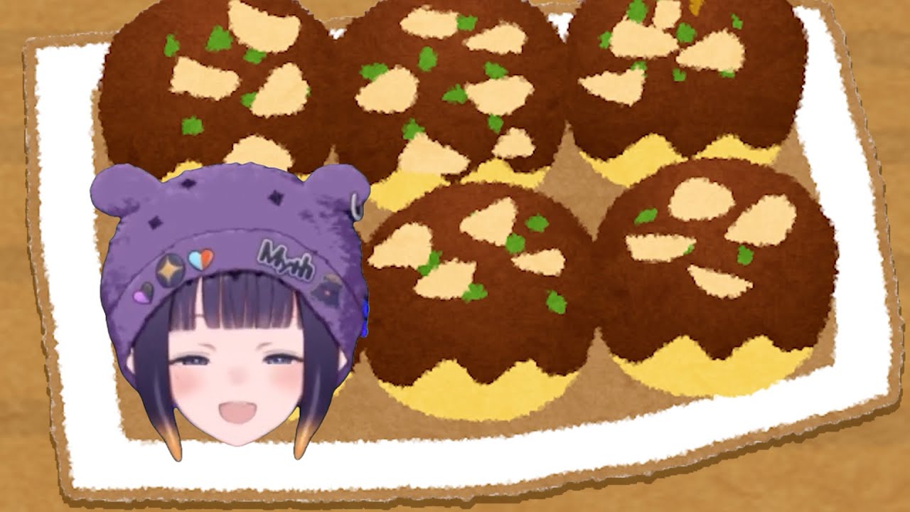 Even as a Takoyaki Ina is so cute - YouTube