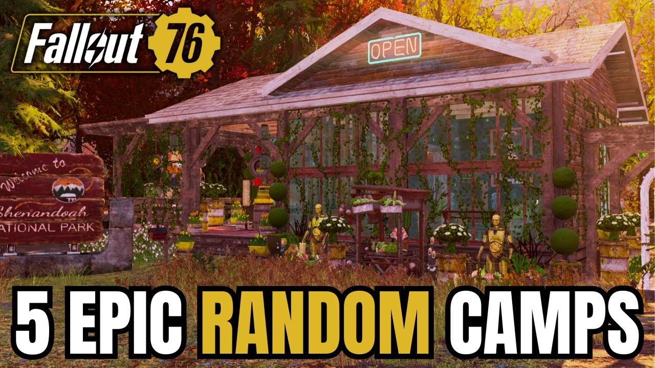 This Weeks AWESOME Finds! | Fallout 76 Best Camp Builds! - YouTube
