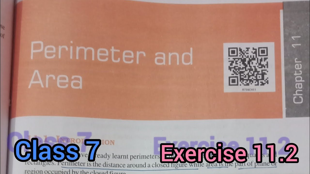 (Class 7 Math) Chapter 11, exercise 11.2 - YouTube