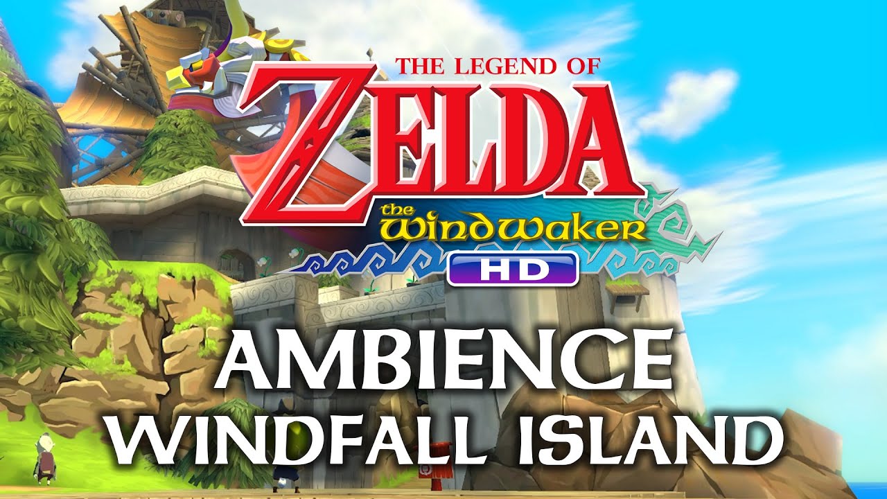 The Legend of Zelda: Wind Waker HD • Ambience Windfall Island • 4K ...
