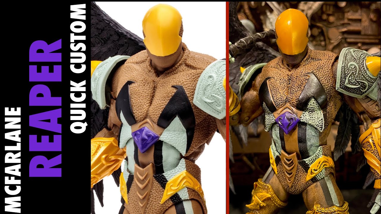 McFarlane Reaper Spawn- Quick Custom - YouTube