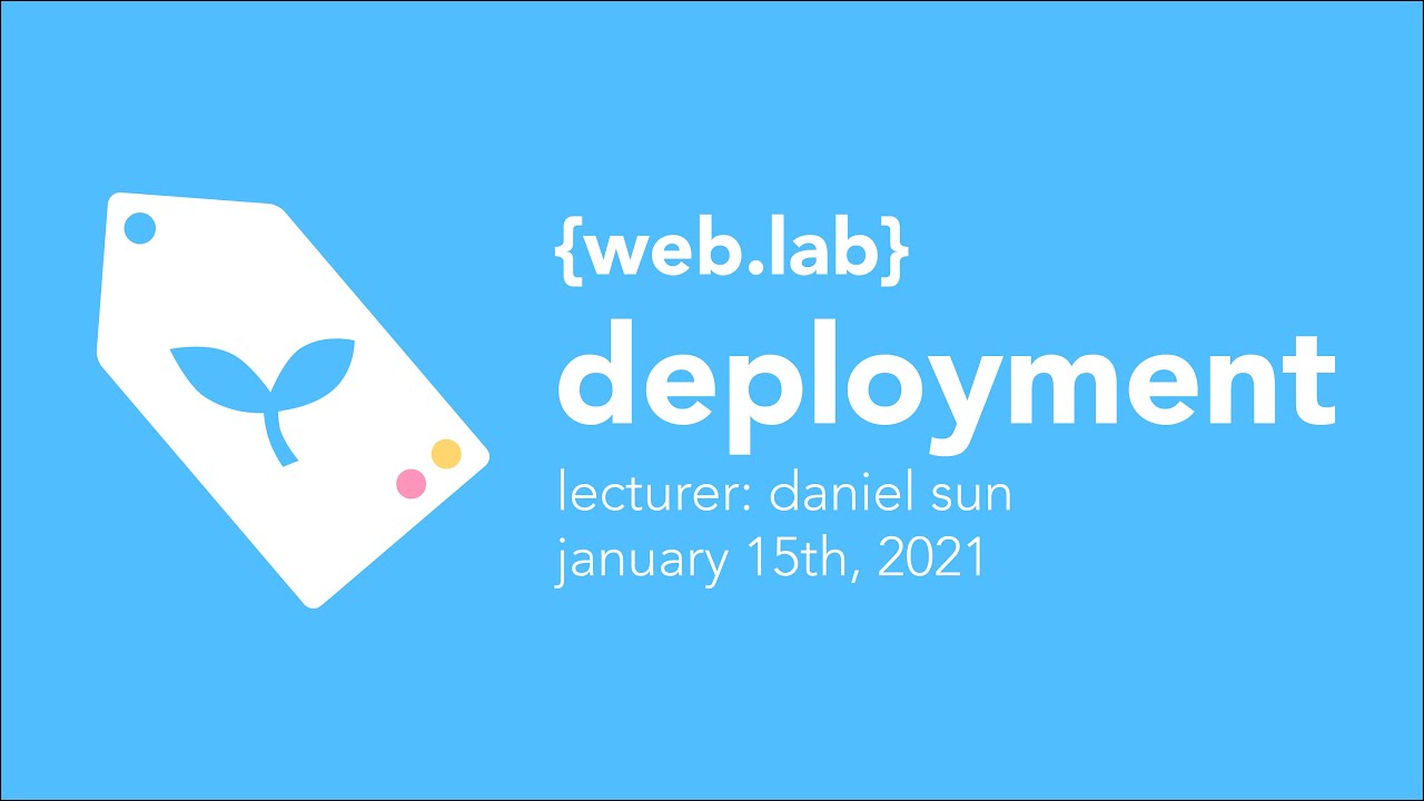 IAP 2021 Day 10 - How to Deploy - YouTube