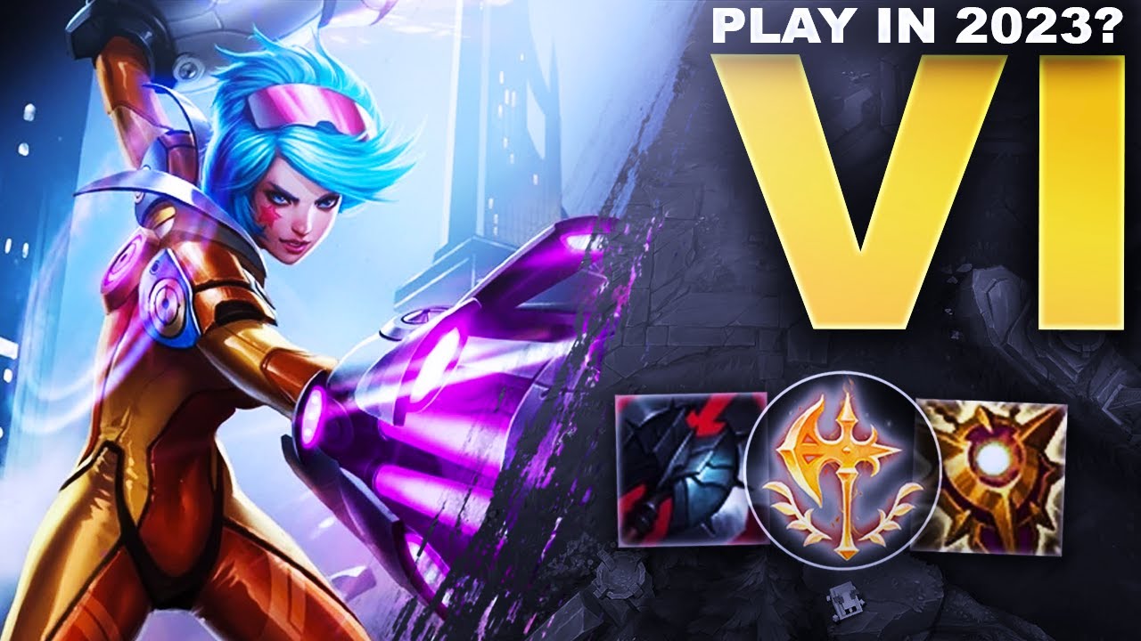 League Of Legends Vi Splash Art