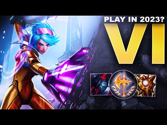 League Of Legends Vi Splash Art