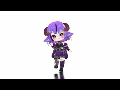 【Chibi3D】Kuromiya Lucien / Commission【Vtuber】