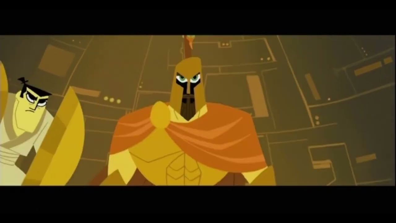 The Spartan King KIlls The Machine in Real Time (Samurai Jack) - YouTube