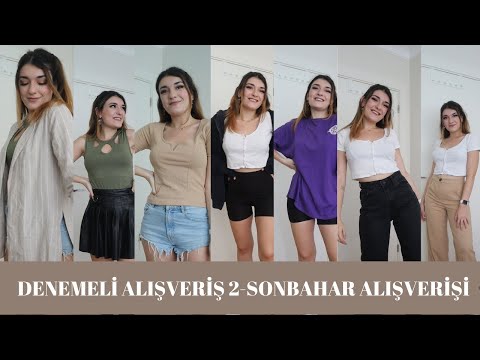 DENEMELİ ALIŞVERİŞ 2|SONBAHAR ALIŞVERİŞİ | SONBAHAR KOMBİNLERİ 2020