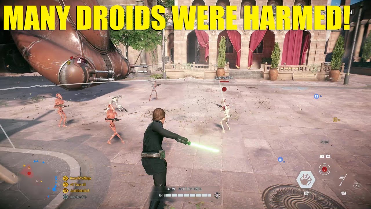 Luke looking like Mando s2 Luke with this slaughter on the droids ...