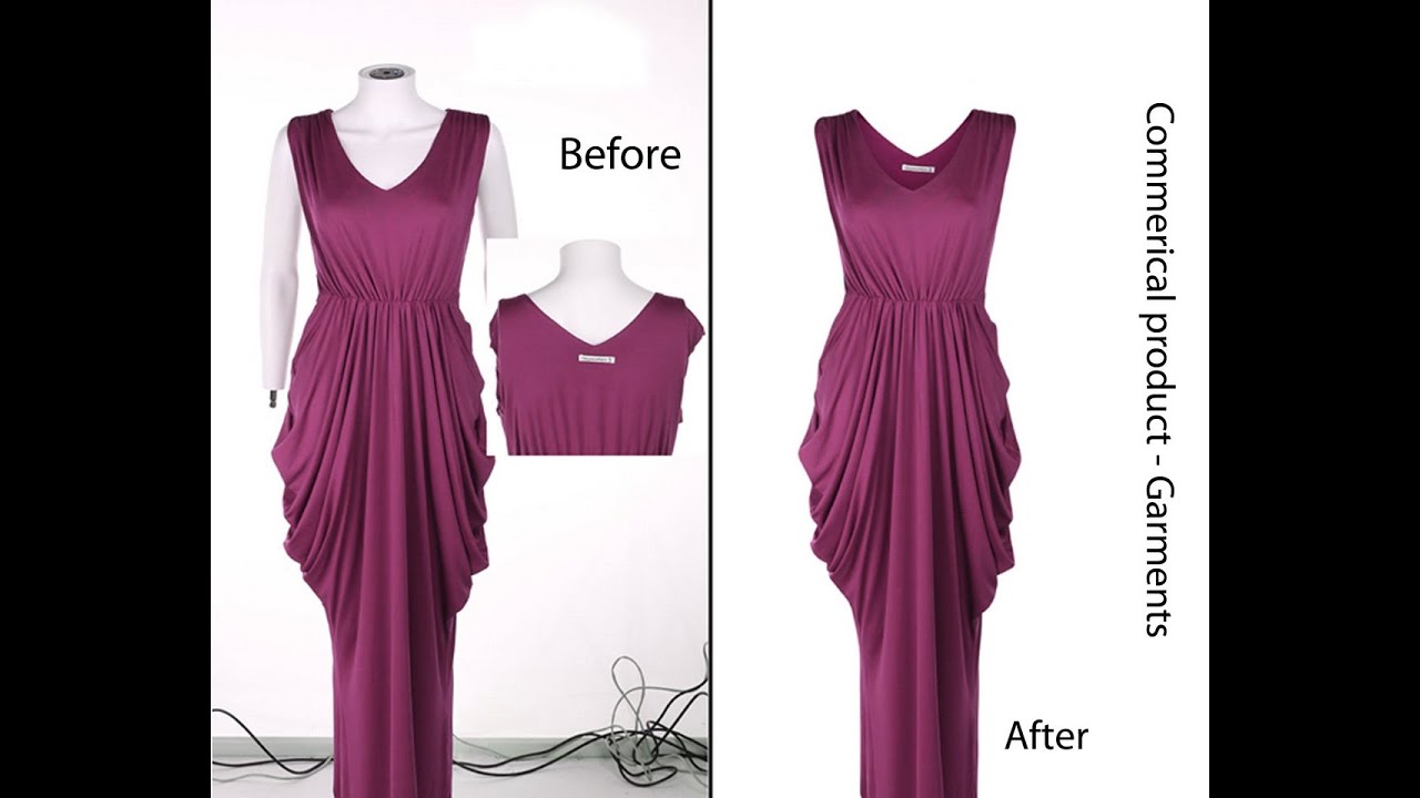 Symmetrical Neck joint | Ghost Mannequin | Photoshop Tutorial | Bangla ...