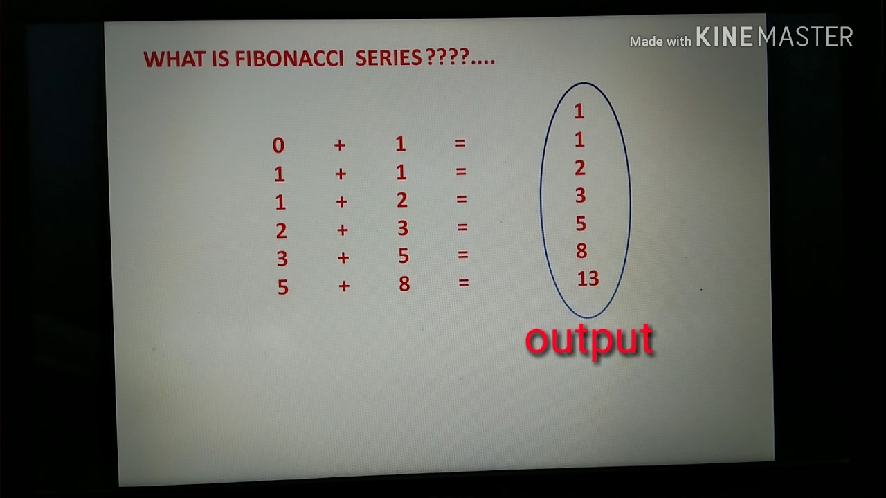 Fibonacci sequence in vb - YouTube