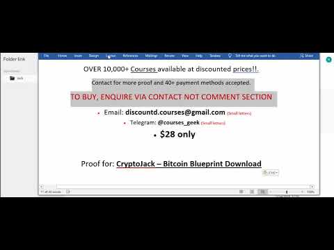 CryptoJack – Bitcoin Blueprint Download - YouTube