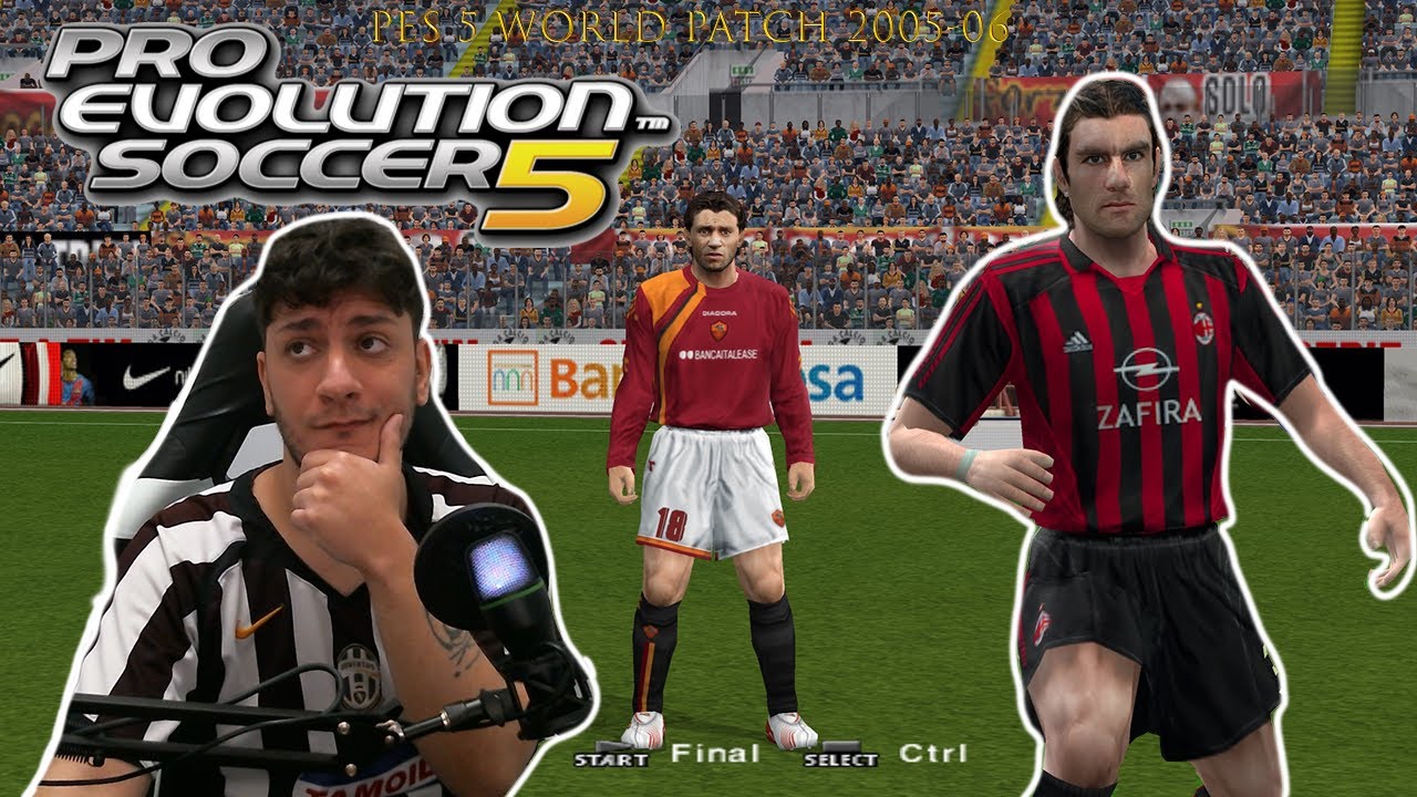 CHE SPETTACOLO!!! PES 5 World Patch 2005 06 - YouTube