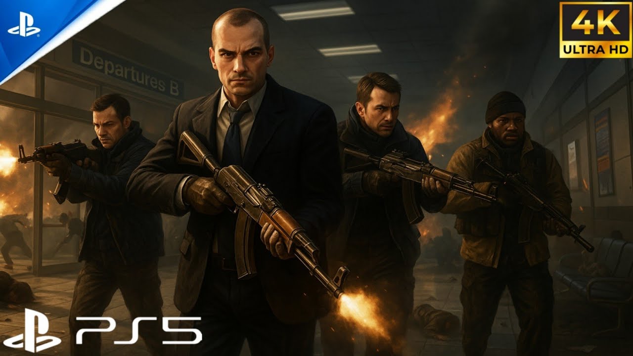 NO RUSSIAN - Airport Chaos with Makarov | Realistic Immersive ULTRA ...
