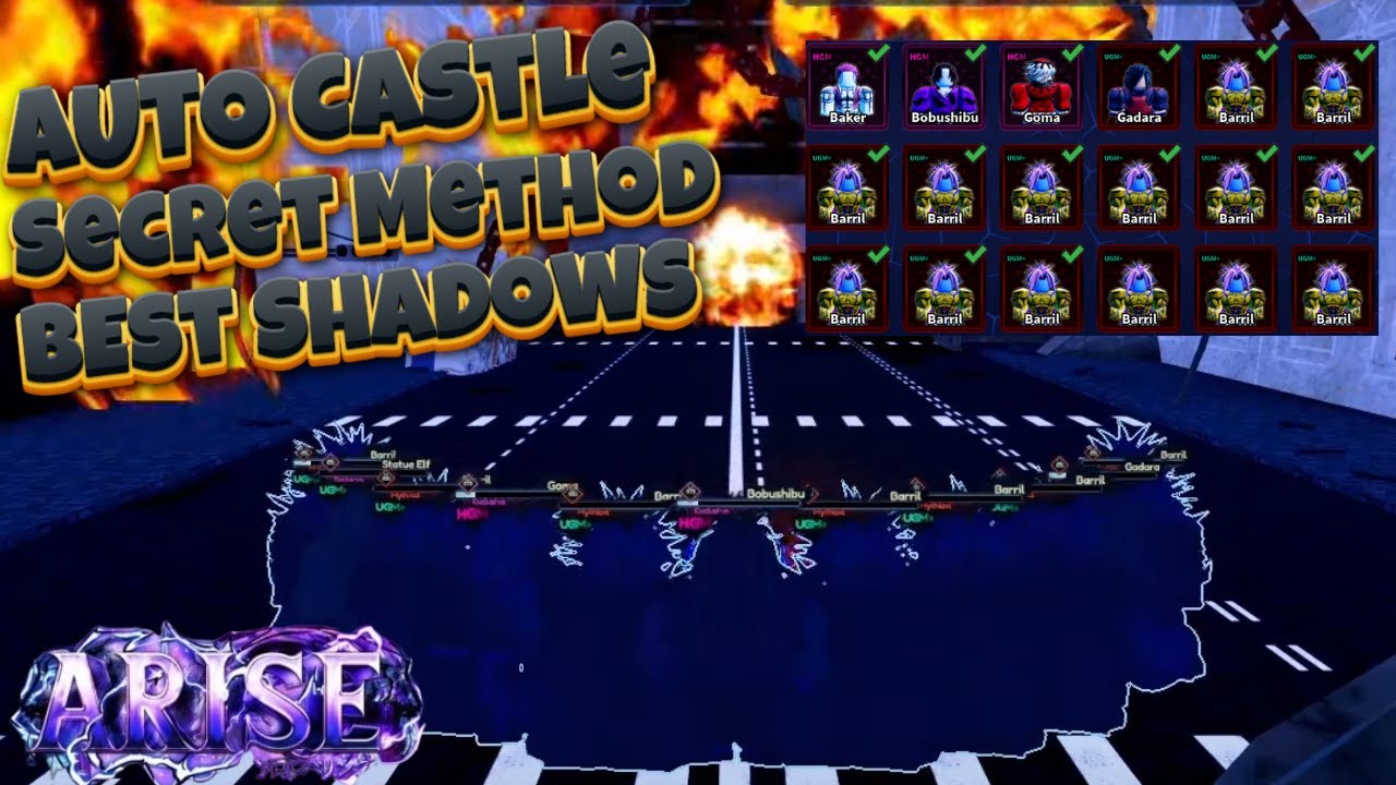 Arise Crossover - How To Auto Infernal Castle + "Secret" Way To Kill ...