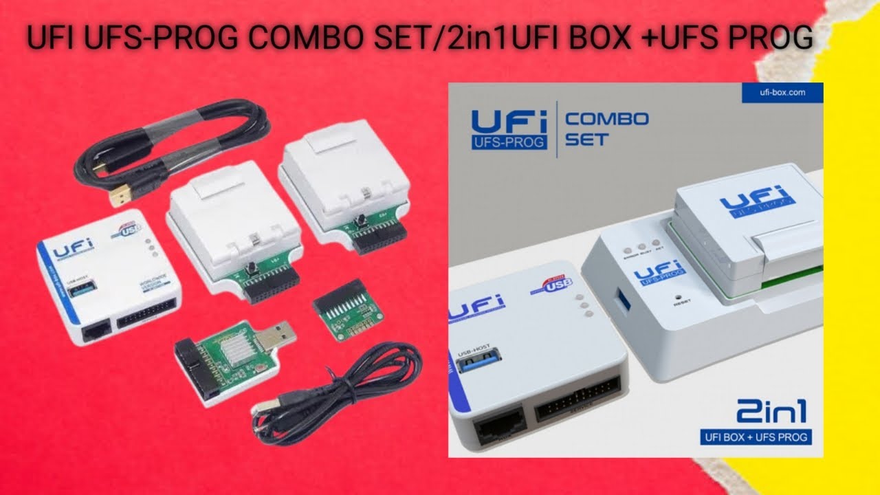 ufi box unboxing |UFI UFS-PROG COMBO SET|2in1 UFI BOX + UFS PROG | ufi ...