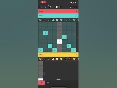 cykle - semi-generative melodic step sequencer - YouTube