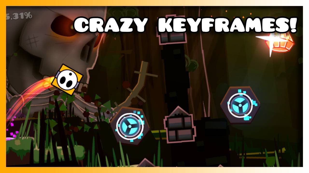 Keyframes are INSANE in Geometry Dash! - YouTube