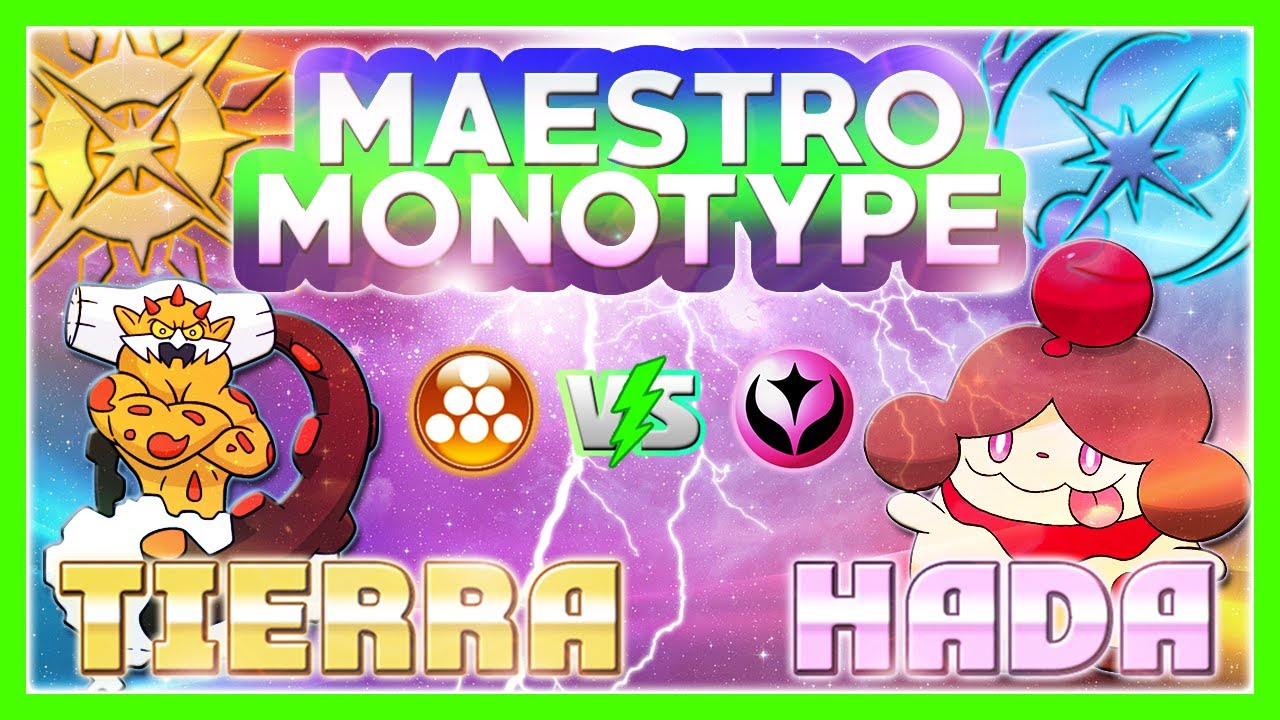 MONOTYPE TIERRA vs MONOTYPE HADA! NUNCA VI A MEGA DIANCIE RESISTIR ESTO ...
