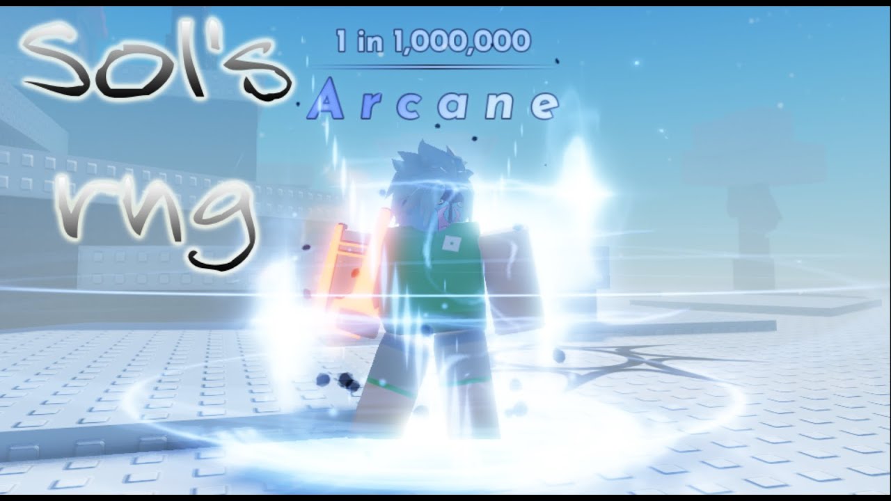 Sol's RNG | Getting Arcane 1/1,000,000 Showcase - YouTube