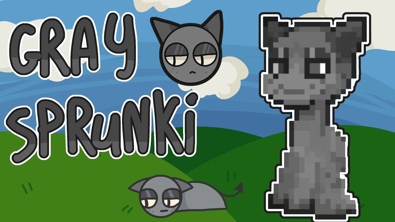 Gray Sprunki pony Town skin tutorial 👻 - YouTube