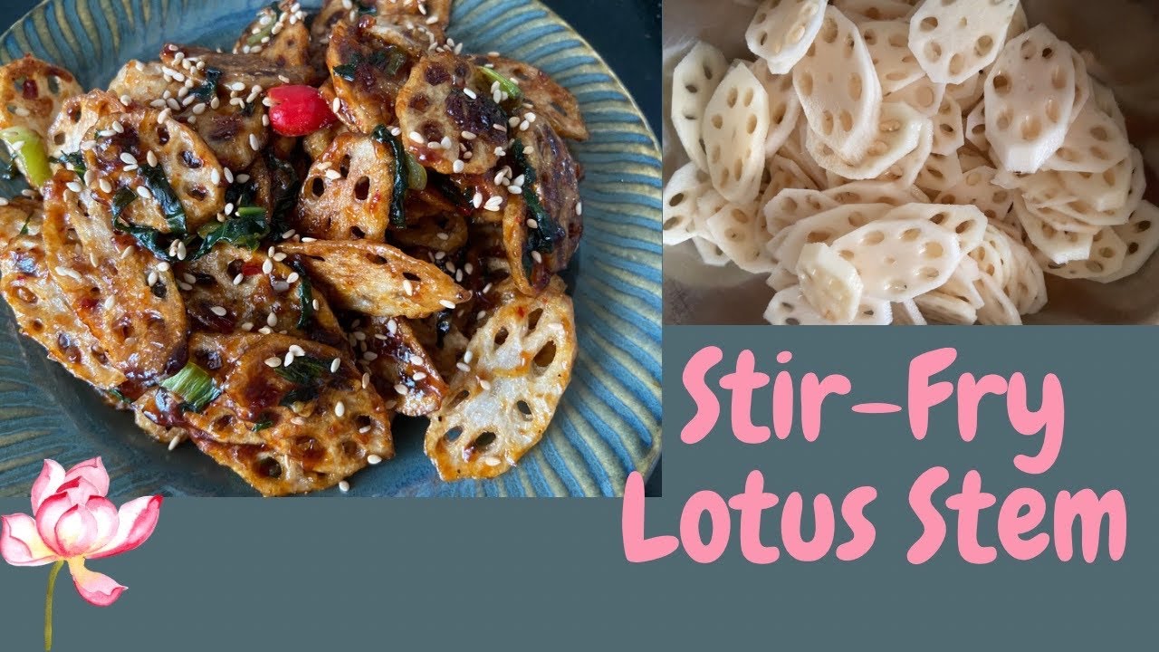 Lotus Stems -Its Garlicky, spicy, crispy & delicious Appetizer - YouTube