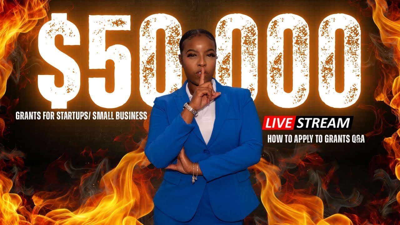 APPLY NOW!$50,000 Grant for Women! How to apply to Grants. - YouTube
