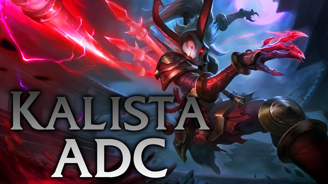 League of Legends | Blood Moon Kalista ADC - Full Game Commentary - YouTube