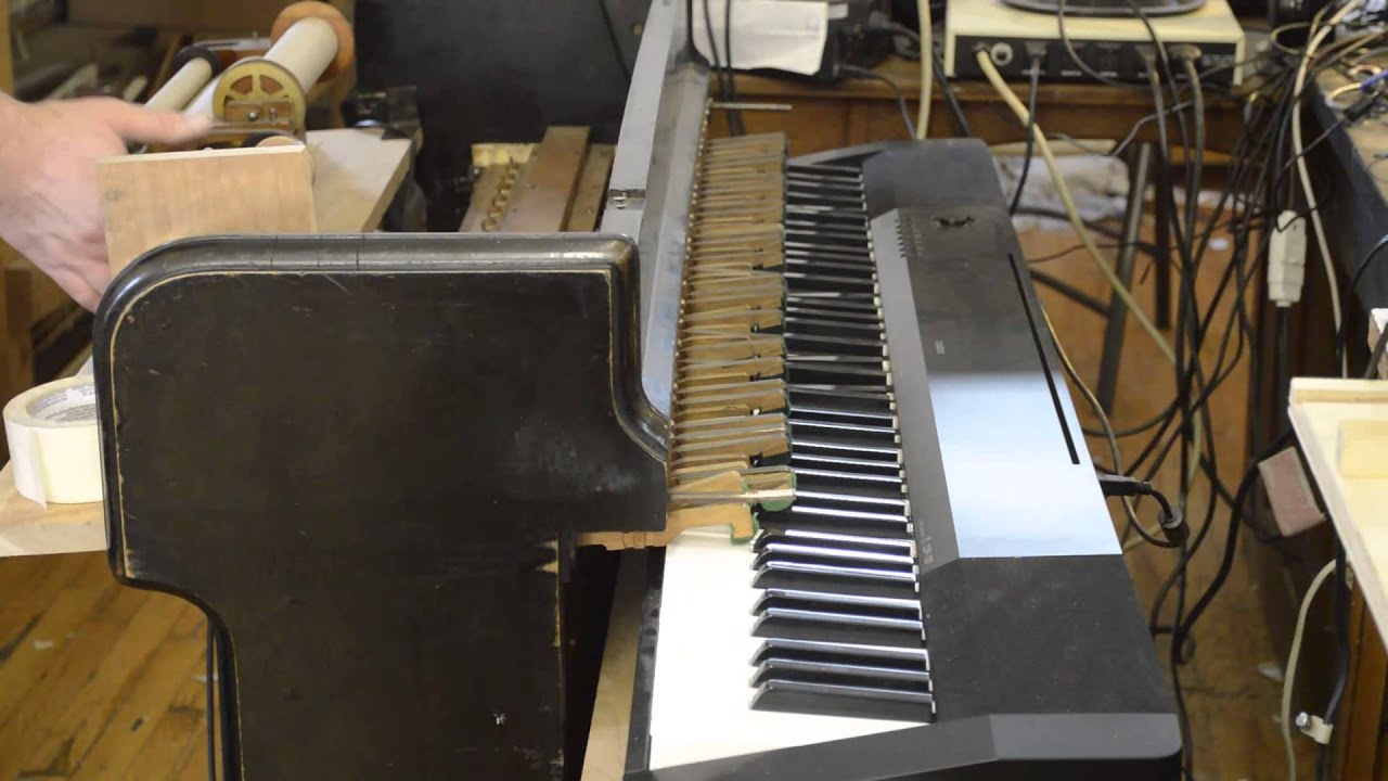 From Score to MIDI to Piano Roll to Mechanical Piano Player - YouTube