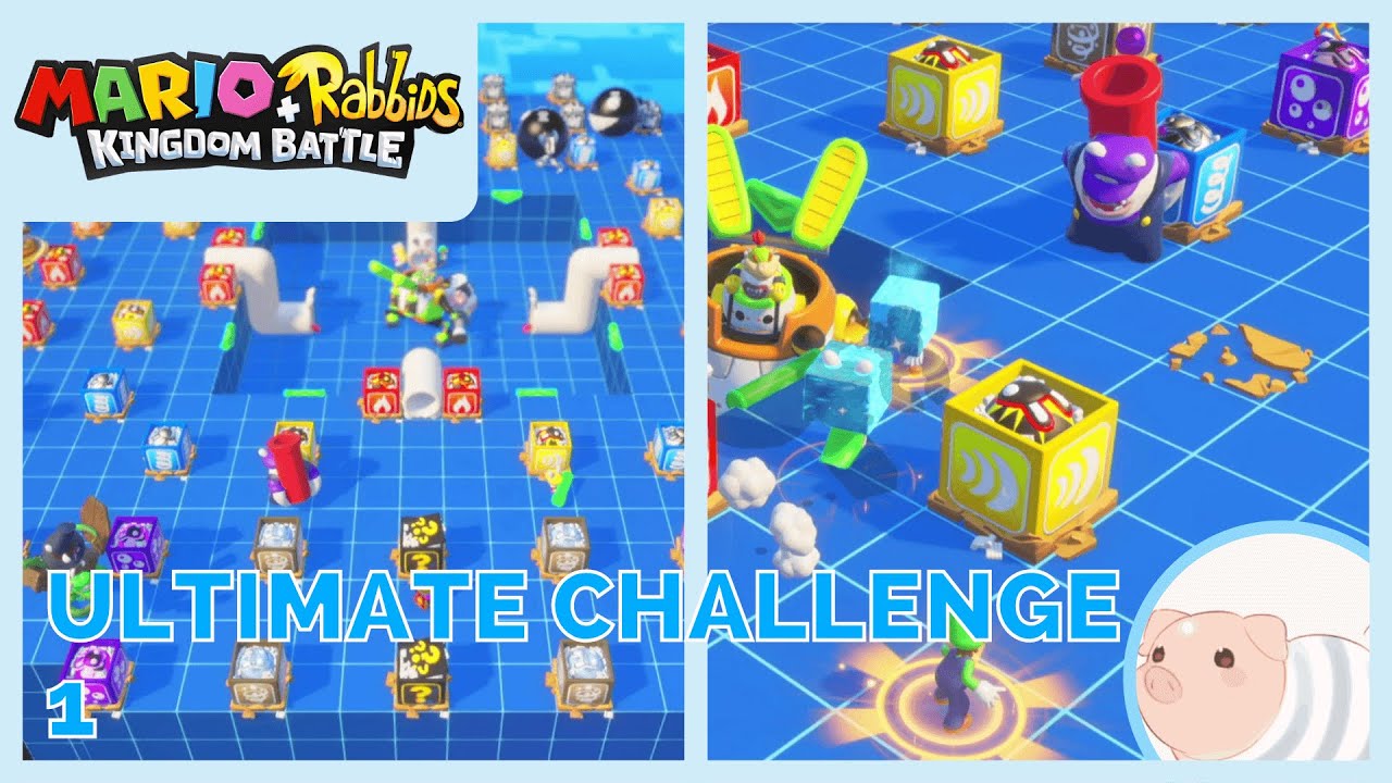 Ultimate Challenge 1 - Ancient Gardens - Mario + Rabbids Kingdom Battle ...