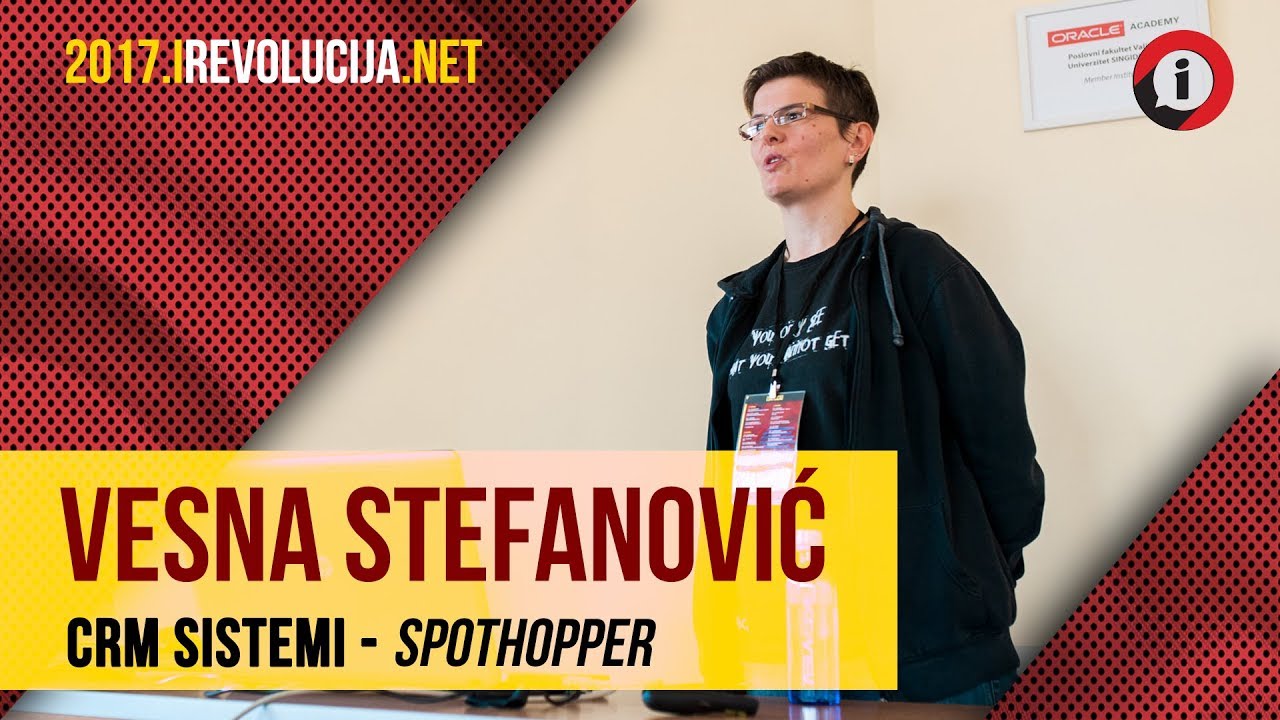 Vesna Stefanović - CRM sistemi - YouTube