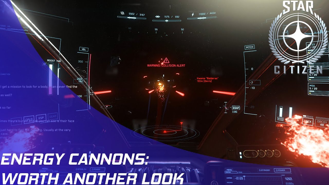 Star Citizen: 3.14 - Energy Cannons Are Legit! - YouTube