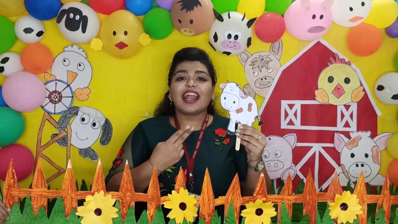 Let Us Learn about Farm Animal - Cow !!! - YouTube