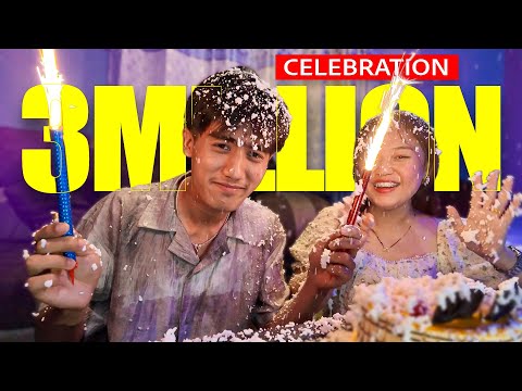 3 MILLION CELEBRATION 🍾Finally ❤️🥳