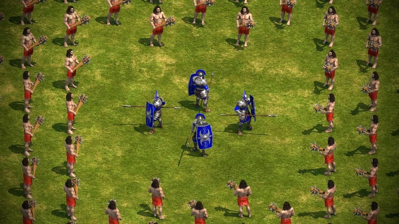 Centurions Get Surrounded by Clubmen | Age of Empires: Definitive ...