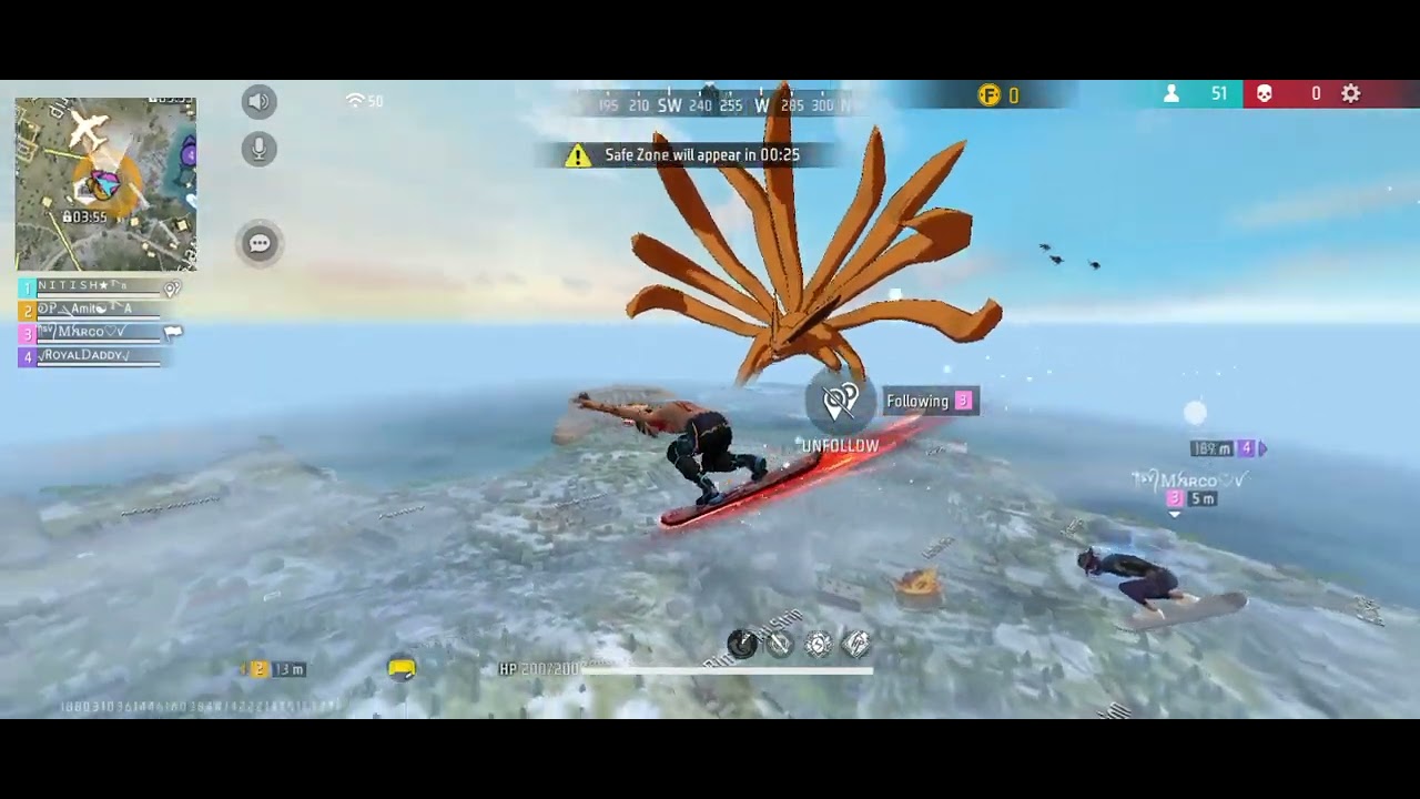 free fire open karte समय ka Big vlog | free fire max br ranked gameplay ...