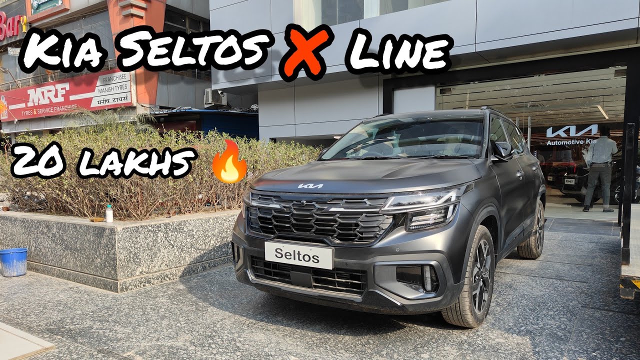 Kia Seltos Facelift X line - Sporty & Premium SUV in Segment 🔥 | Matte ...