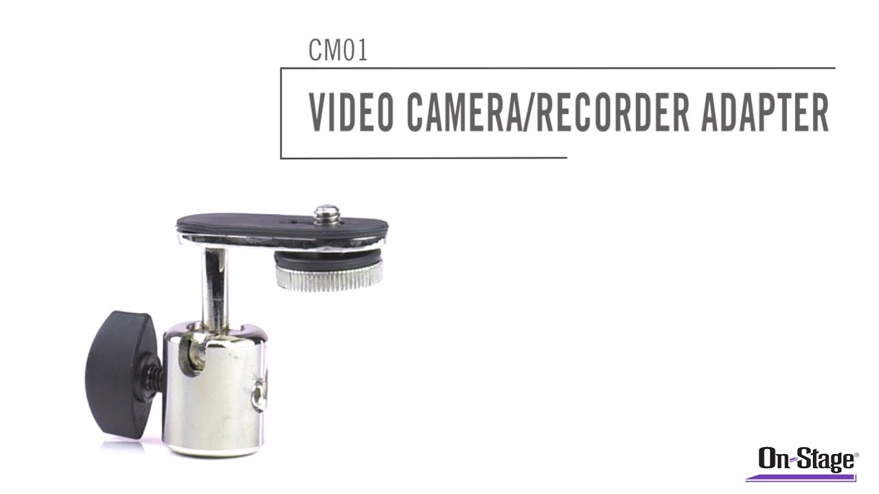 Video Camera/Recorder Adapter | CM01 - YouTube