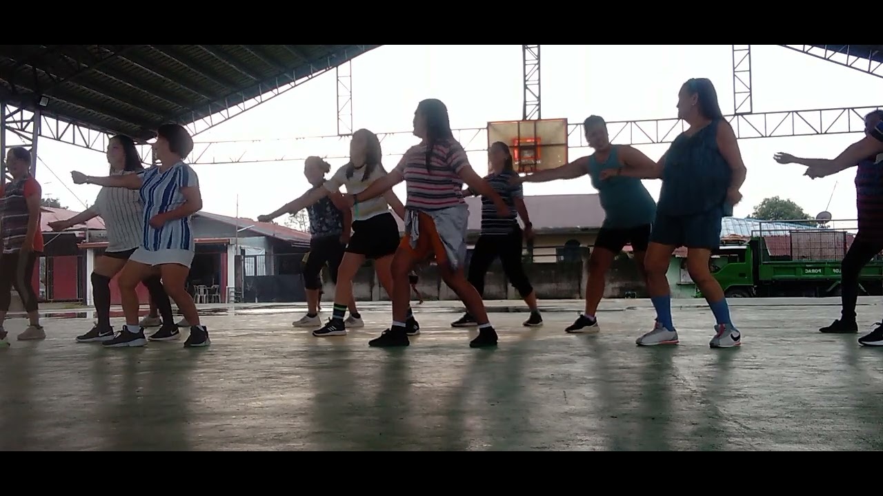 forda stripe ootd zumba today - YouTube