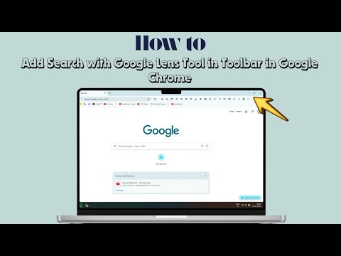 How to Add Search with Google Lens Tool in Toolbar in Google Chrome