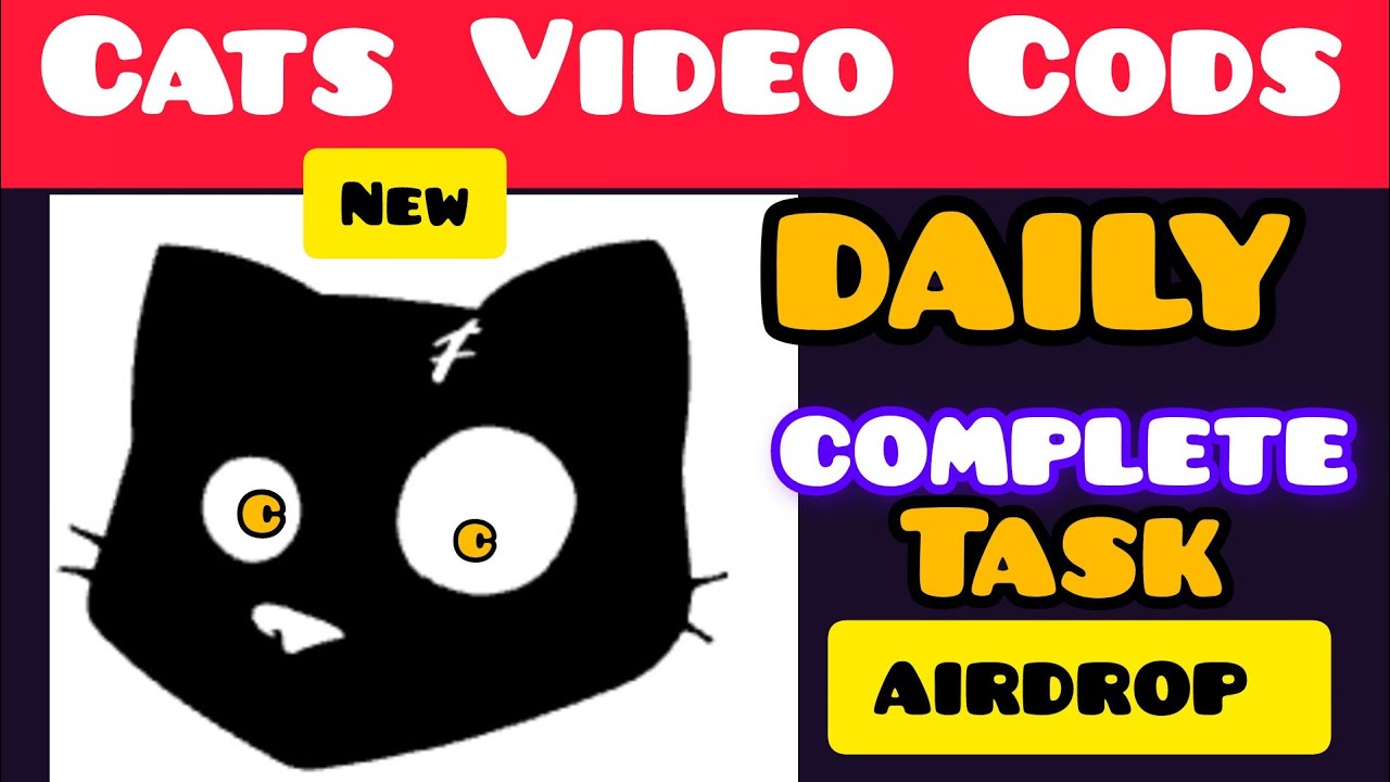 Cats New Video Codes Cats bot / telegram Cats / Make Money $ 5000 Per ...