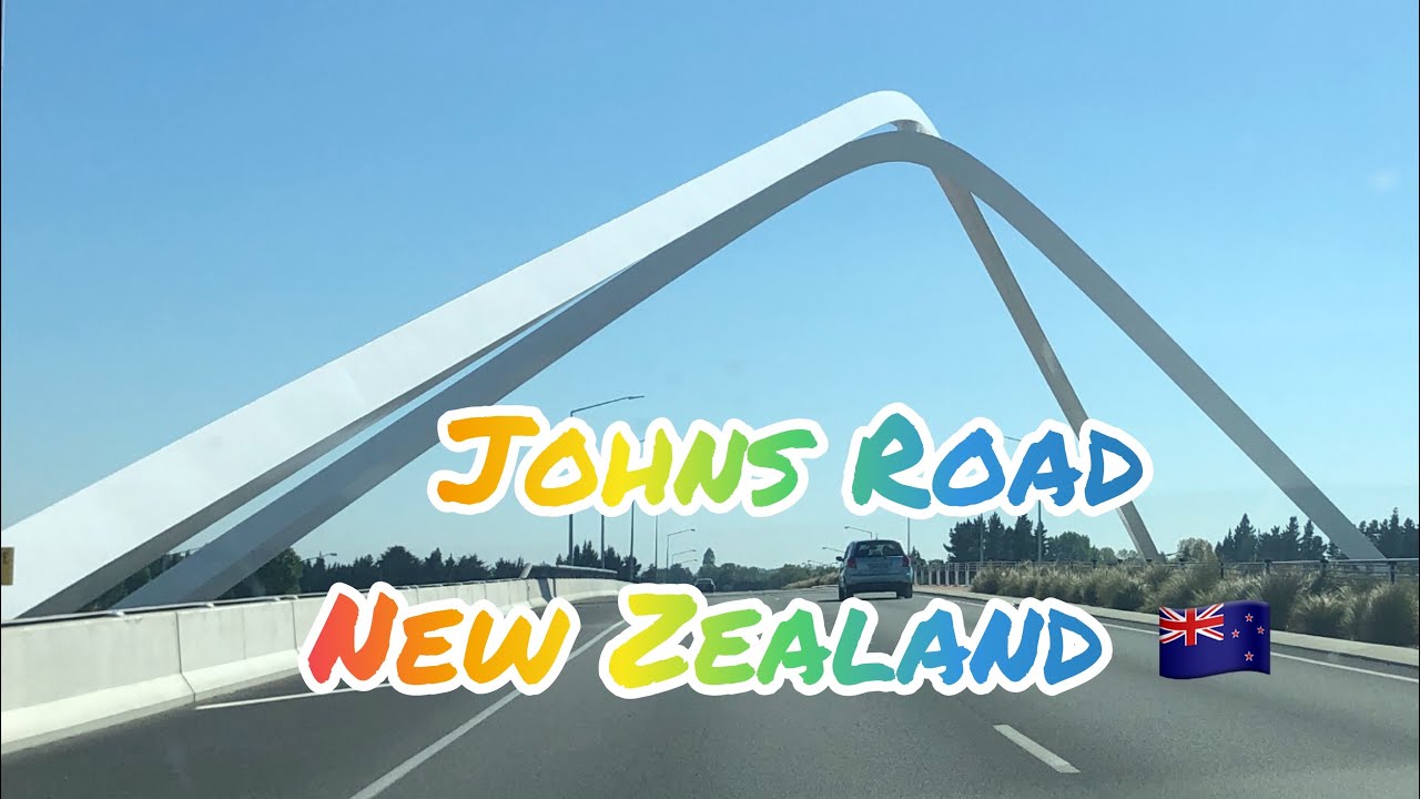 New Zealand Driving -Johns Road Christchurch . - YouTube