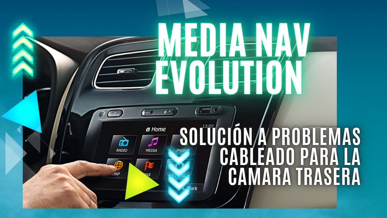 retiramos la radio media nav evolution y colocamos arnés de cables para ...