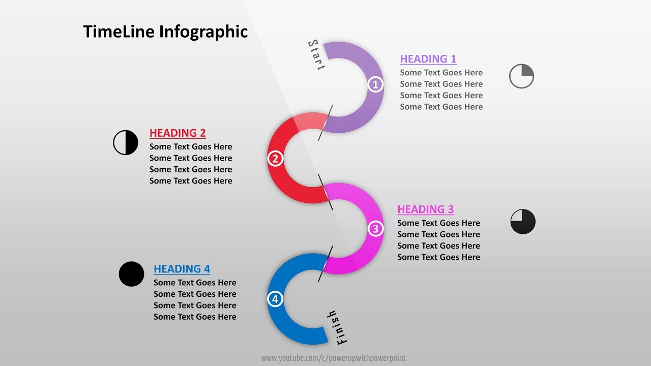 2.Create 4 Year CIRCULAR timeline Infographic|PowerPoint Presentation ...