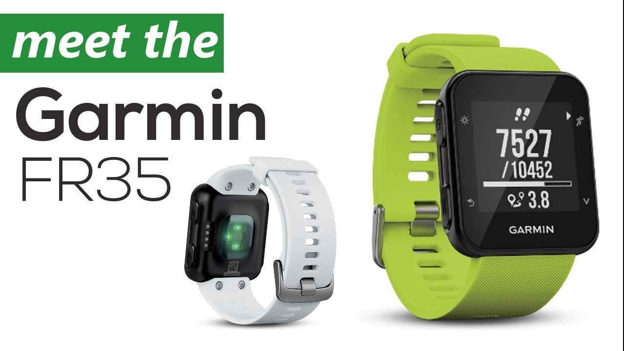 Garmin Forerunner 35 GPS Watch (Unboxing) - YouTube